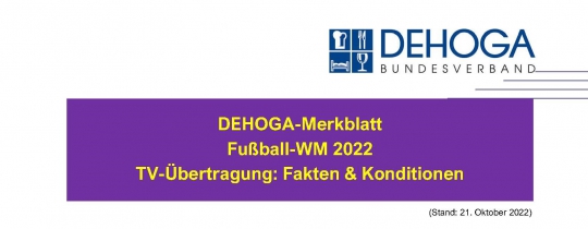 DEHOGA Shop | DEHOGA-Merkblatt Fußball-WM 2022 PDF | online kaufen DEHOGA Shop | DEHOGA-Merkblatt Fußball-WM 2022 PDF | online kaufen